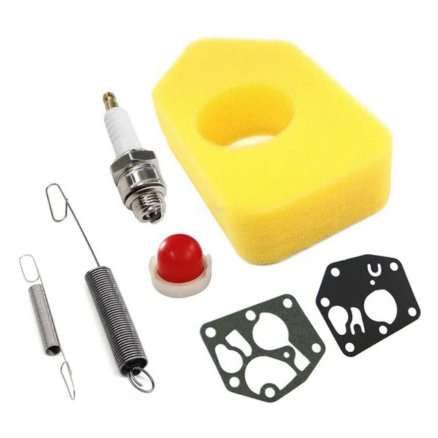 ACCESSORIES CARBURETOR MEMBRANE Kit Spark Plug Ignition Pump Air Filter ...