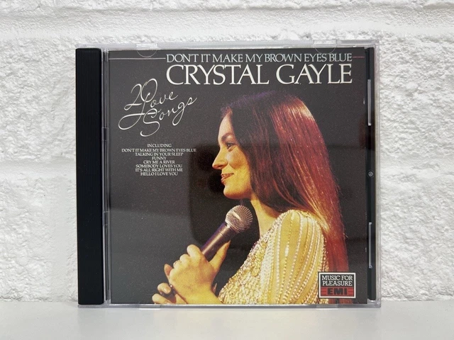 CRYSTAL GAYLE CD Collection Album Don't It Make My Brown Eyes blau ...