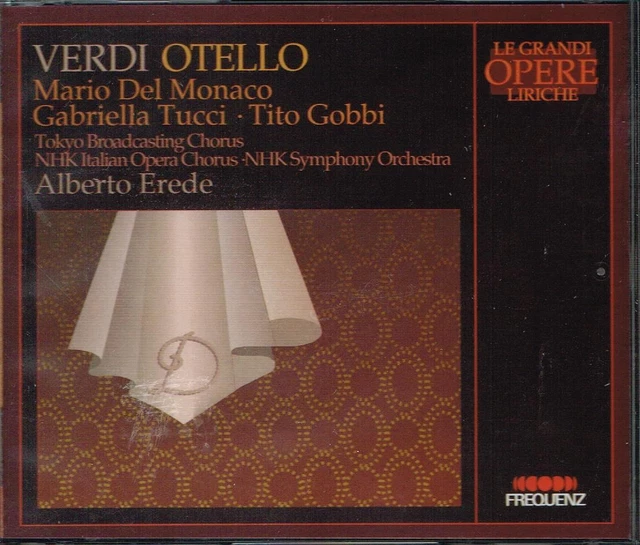 VERDI: OTELLO / Erede, Of Monaco, Tucci, Gobbi, Clabassi, Tokyo 1959 ...