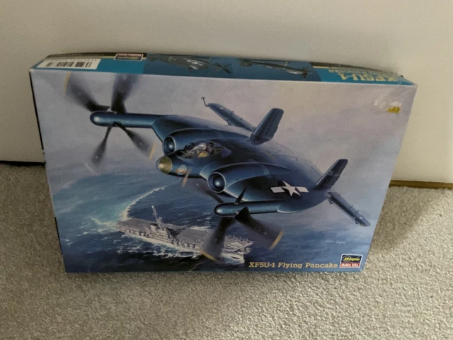 HASEGAWA XF5U-1 FLYING Pancake 1:72 Model Kit £28.00 - PicClick UK