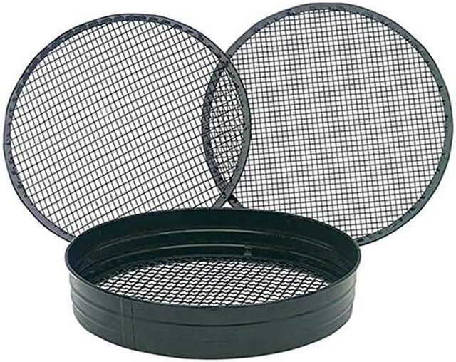 METAL GARDEN RIDDLE/SIEVE Mesh (All in ONE) £23.92 - PicClick UK
