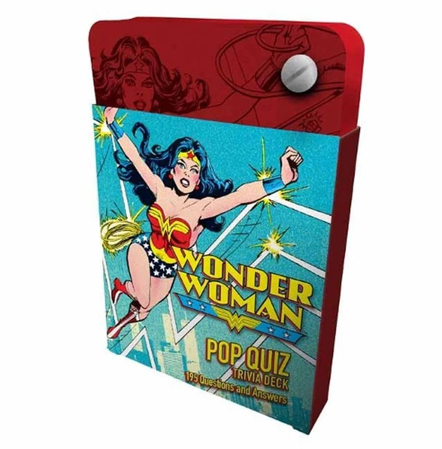 DC COMICS: WONDER Woman Pop Quiz Trivia Deck by Darcy Reed (English ...