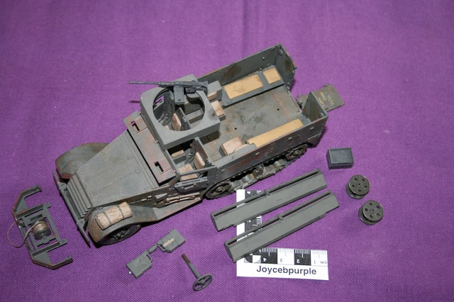 MONOGRAM M3A1 HALFTRACK 1:35 scale model for parts, spares or repair. £ ...