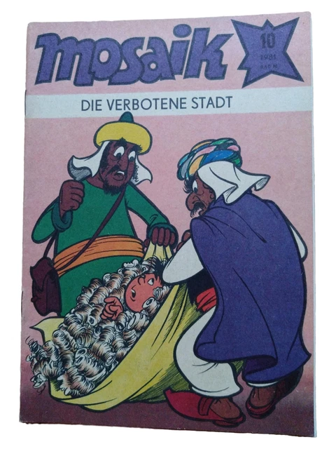MOSAIK COMIC DIE Verbotene Stadt Heft 10 Taschenbuch Deutsch Retro 1981 ...