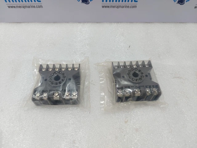 AMF POTTER AND Brumfield 27E123 Socket Relay 11 PIN 10A 300V - Lot of ...