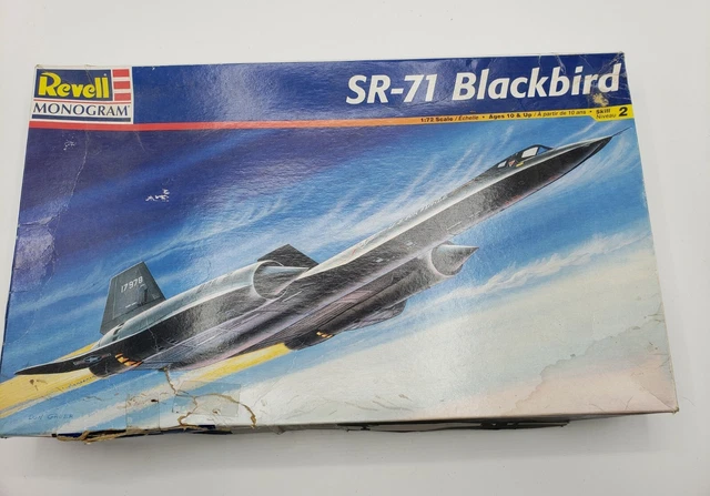 NEW OLD STOCK - Revell 1/72 Scale "SR-71 BLACKBIRD" Airplane Model Kit EUR 11,91 - PicClick FR