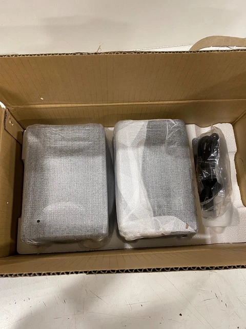 SAMSUNG WIRELESS DOLBY Atmos/DTS: X, 9500S Rear Speaker Kit SWA-9500S ...