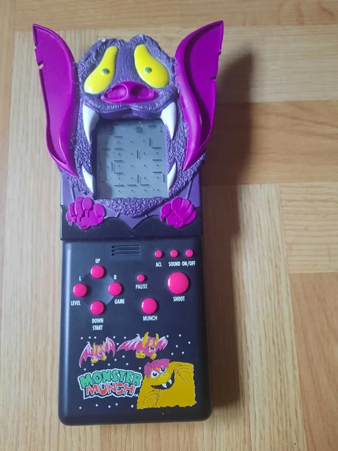 VERY RARE AND Unique Monster Munch Pac Man Hand Held Video Game £50.00 ...