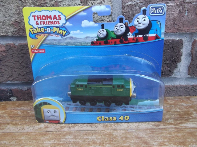 THOMAS THE TANK Engine Friends TAKE ALONG N PLAY CLASS 40 D261 NEW ...