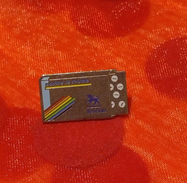 PINS PIN'S LAPEL Pin Badge Vintage Collection Pub Logo Contre Le Rhume EUR 2,50 - PicClick FR