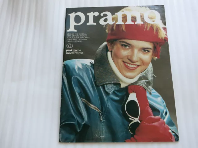 DDR PRAMO PRAKTISCHE Mode Schnittmuster 10/1988 Winter Hose Weste Bluse ... DDR PRAMO PRAKTISCHE Mode Schnittmuster 10/1988 Winter Hose Weste Bluse ...