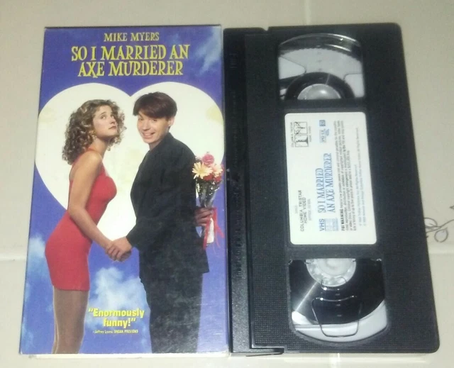 SO I MARRIED An Ax Murderer VHS Komödie/Horror Release Band spielt ...