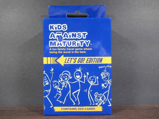 KIDS AGAINST MATURITY Let's Go! Edition Card Game $14.73 - PicClick