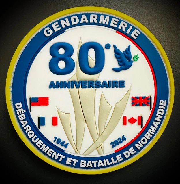 ECUSSON GENDARMERIE - 80 ans Débarquement D-DAY [Patch de Collection ...