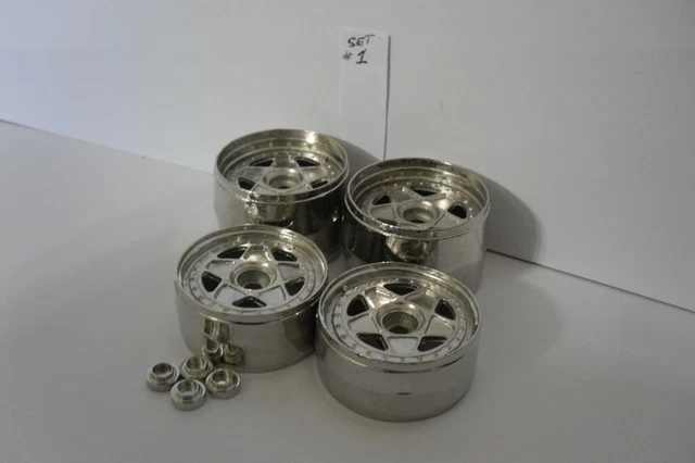 POCHER FERRARI TESTAROSSA Scale Details Cast Metal Wheel Set #1 Upgrade ...