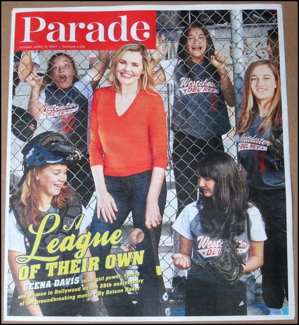 4/9/2017 PARADE NEWSPAPER Magazine Geena Davis A League of Their Own ...