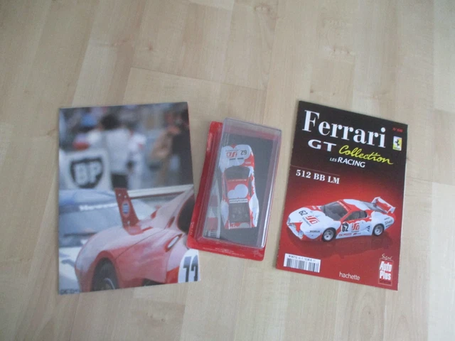 FERRARI FASCICULE POSTER Ferrari 512 Bb Lm 1/43 En Boite EUR 22,00 ...