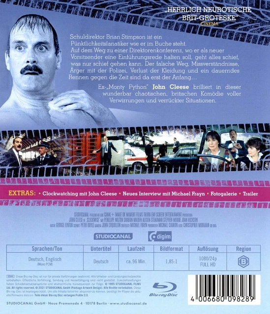 CLOCKWISE - RECHT so, Mr. Stimpson / Blu-ray (Blu-ray) Cleese John ...