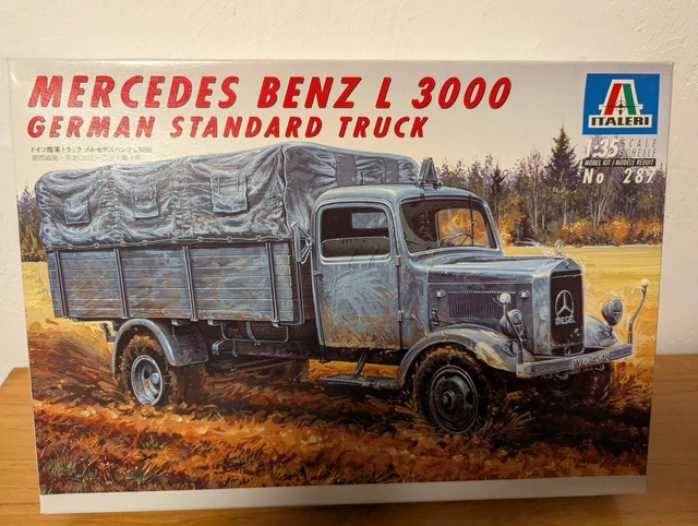 1:35 ITALERI MERCEDES Benz L3000 Standard Truck der Wehrmacht EUR 15,50 ...