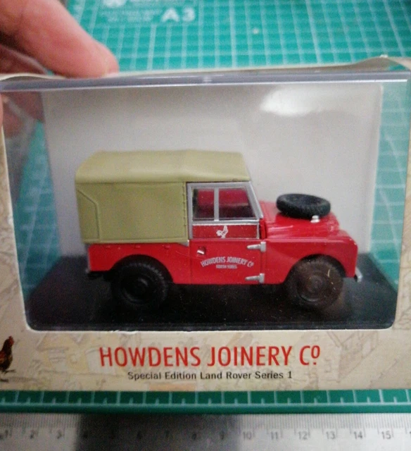 OXFORD DIECAST LAND Rover Series I. Howdens Joinery Co. Special Edition ...
