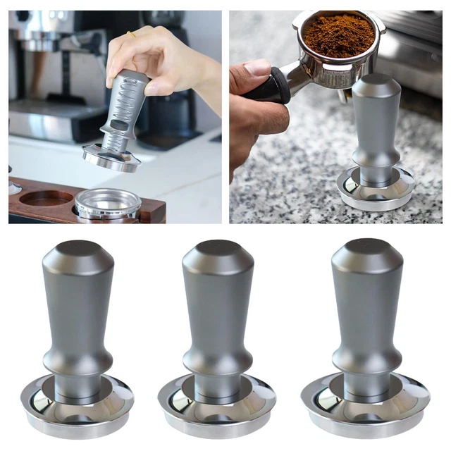 SPRING LOADED TAMPER Espresso Hand Tamper Coffee, Calibrated Coffee ...