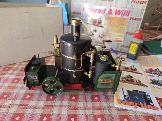 REGNER WILLI LIVE Steam 32-45mm Gauge Locomotive £850.00 - PicClick UK