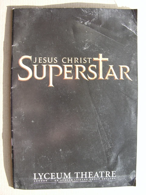 1997 JESUS CHRIST SUPERSTAR Glenn Carter, Ramon Tikaram, Joanne Ampil ...