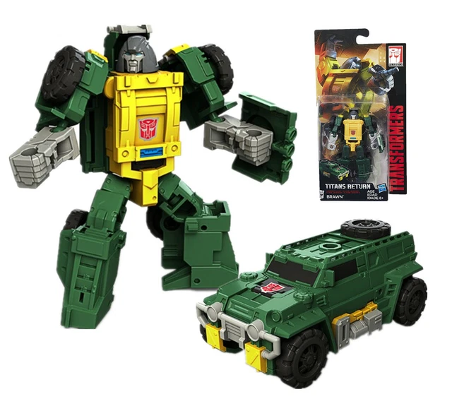 TRANSFORMERS GENERATIONS TITANS Return Legends Brawn Action Figure Toy ...