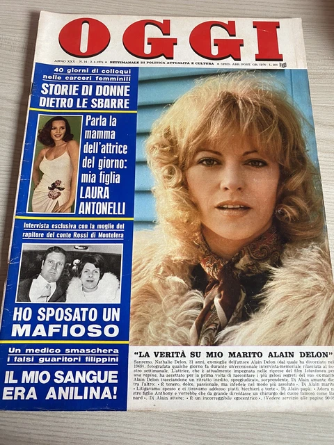 ALAIN DELON-PATTY PRAVO-ROMINA Power-Laura Antonelli-Bruno Cassinari ...