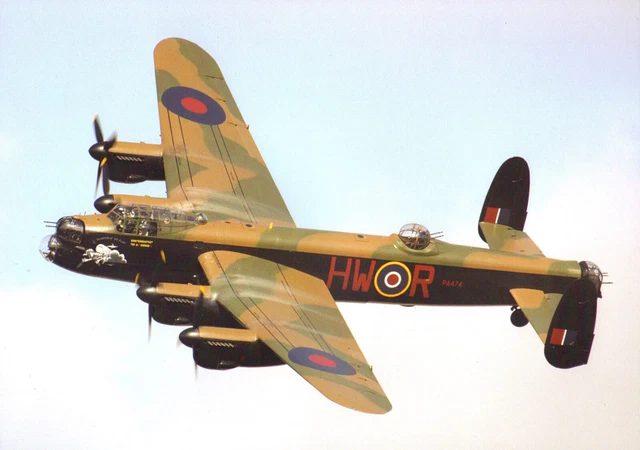 AVIATION PHOTO PRINT A4 size AVRO Lancaster PA474 £3.95 - PicClick UK