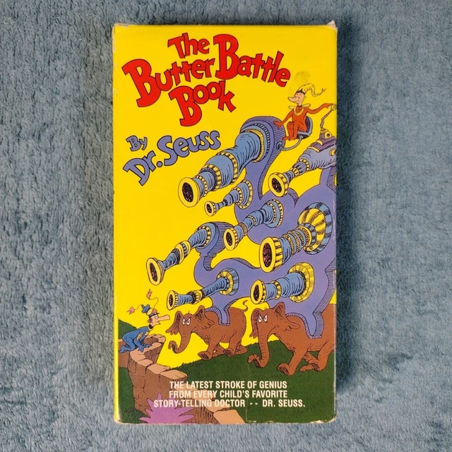 DR. SEUSS - The Butter Battle Book (VHS, 1990) Vintage rare Doctor ...