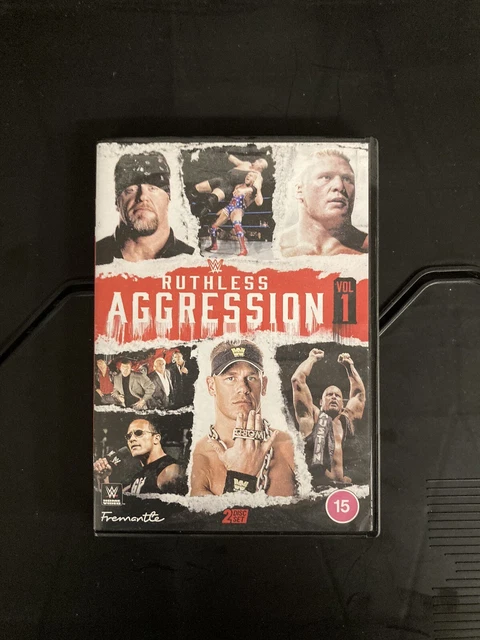 WWE RUTHLESS AGGRESSION DVD *RARE* John Cena Rey Mysterio Undertaker ...