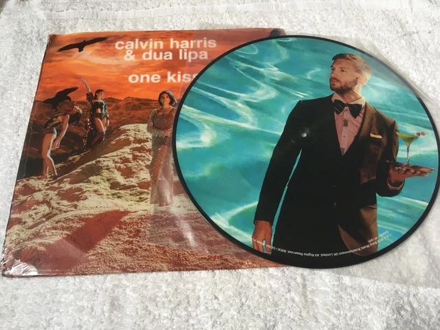 CALVIN HARRIS & Dua Lipa One Kiss Picture Disc LP Vinyl RARE (see pics ...