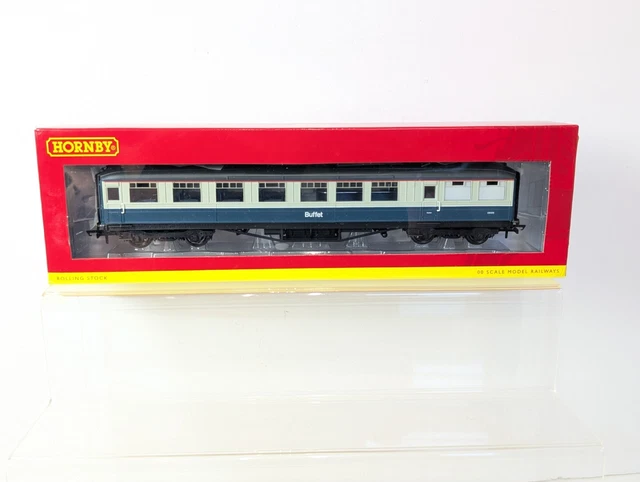 OO GAUGE HORNBY Blue/Grey BR Gresley Buffet Coach-R4468. £59.00 ...