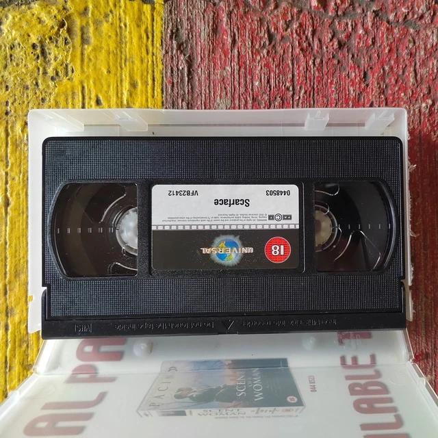 AL PACINO SCARFACE VHS Tape Original £5.15 - PicClick UK