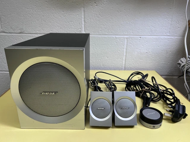 (USED) BOSE COMPANION 3 Multimedia Speaker System £25.66 - PicClick UK