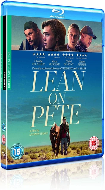 LEAN ON PETE (Blu-ray) Charlie Plummer Travis Fimmel Steve Buscemi ...