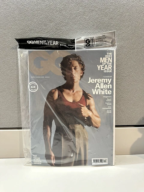 BRITISH GQ MAGAZINE Men of the Year 2023 Jeremy Allen White Collectors ...