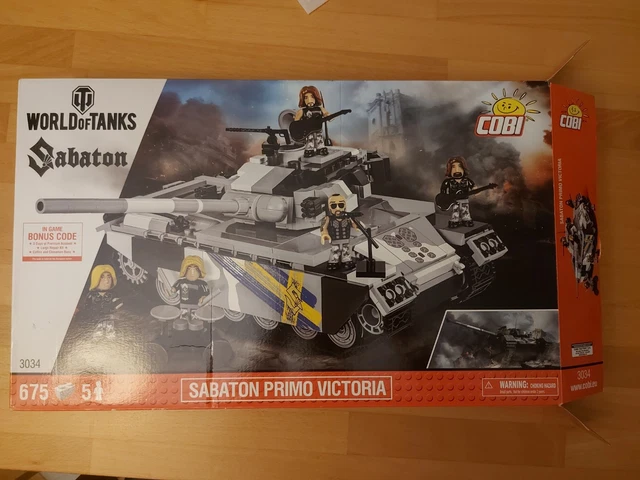 COBI 3034 - Sabaton Primo Victoria inkl. OVP EOL World of Tanks EUR 94 ...