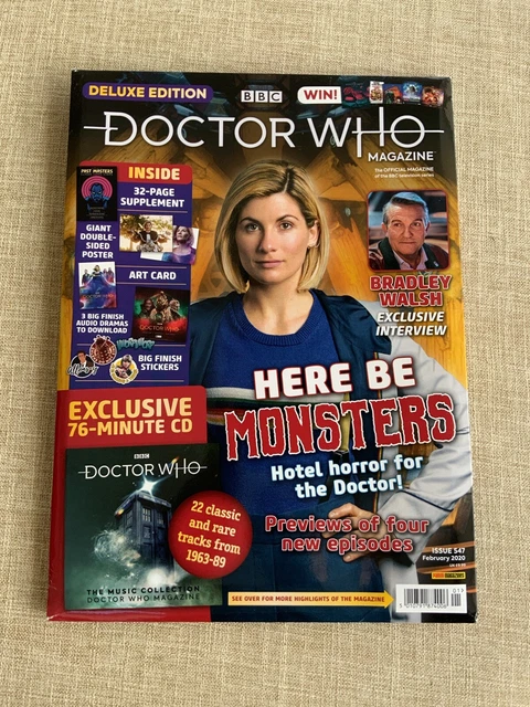 DOCTOR WHO MAGAZINE issue 547 Deluxe Edition £24.00 - PicClick UK