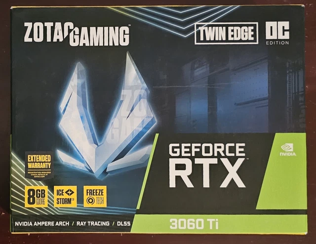 ZOTAC GAMING GEFORCE RTX 3060 Ti Twin Edge OC LHR 8GB GDDR6 Graphics ...