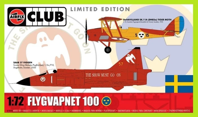 AIRFIX CLUB KITS 2026 - Viggen + Moth - still sealed unopened - NEW £21 ...