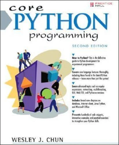 CORE PYTHON PROGRAMMING by Chun, Wesley J. $6.41 - PicClick