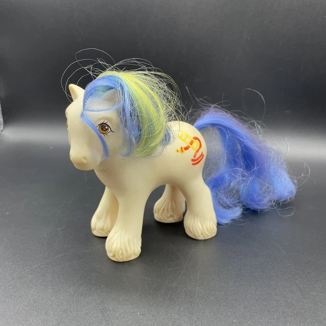 MY LITTLE PONY Clydesdales Chief Fireman G1 Big Brother Vintage Hasbro ...