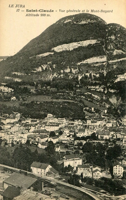 CARTE SAINT CLAUDE Vue générale et le Mont Bayard EUR 2,07 - PicClick FR
