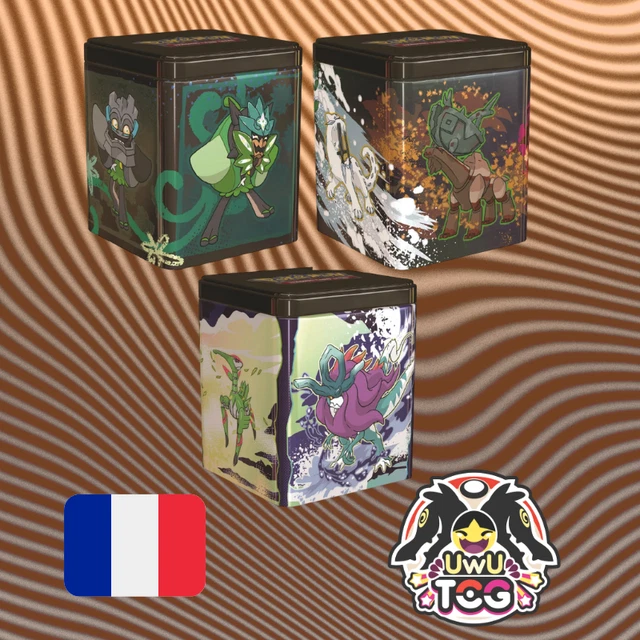 LOT DE 3 Tin Cube 2025 Français EV01 EV07 EV08 Carte Pokemon EUR 67,00 ...