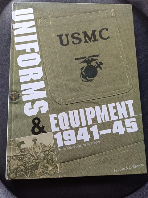 US MARINES USMC Uniforms & Equipment 1941-45 - WW2 Reference Book by B ...