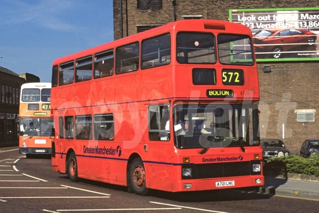 BUS PHOTO - First Greater Manchester 4721 BN A721LNC Leyland Atlantean ...