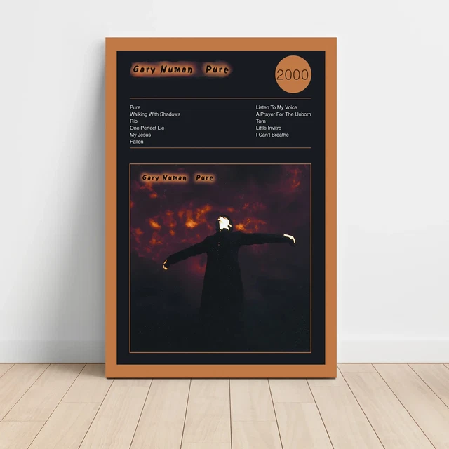 GARY NUMAN – Pure Fine Art Album Poster $24.23 - PicClick AU