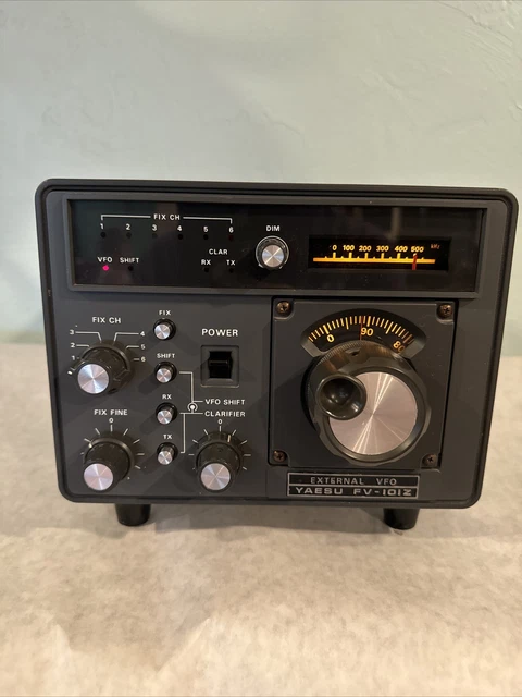 VINTAGE YAESU FV-101Z externe VFO joli manuel avec câble émetteur ...
